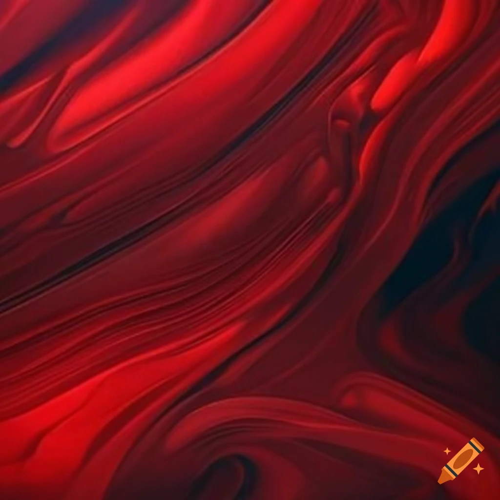 Abstract red artwork on Craiyon