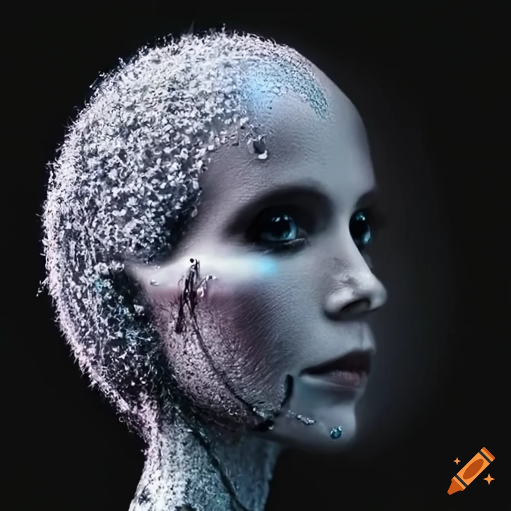 Ai singer performing on stage on Craiyon