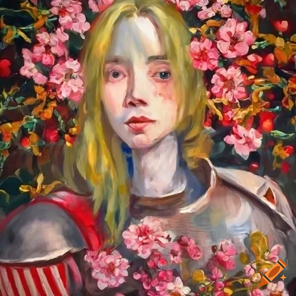 Vibrant and intricate portrait of a gallant knight in Studio Ghibli ...