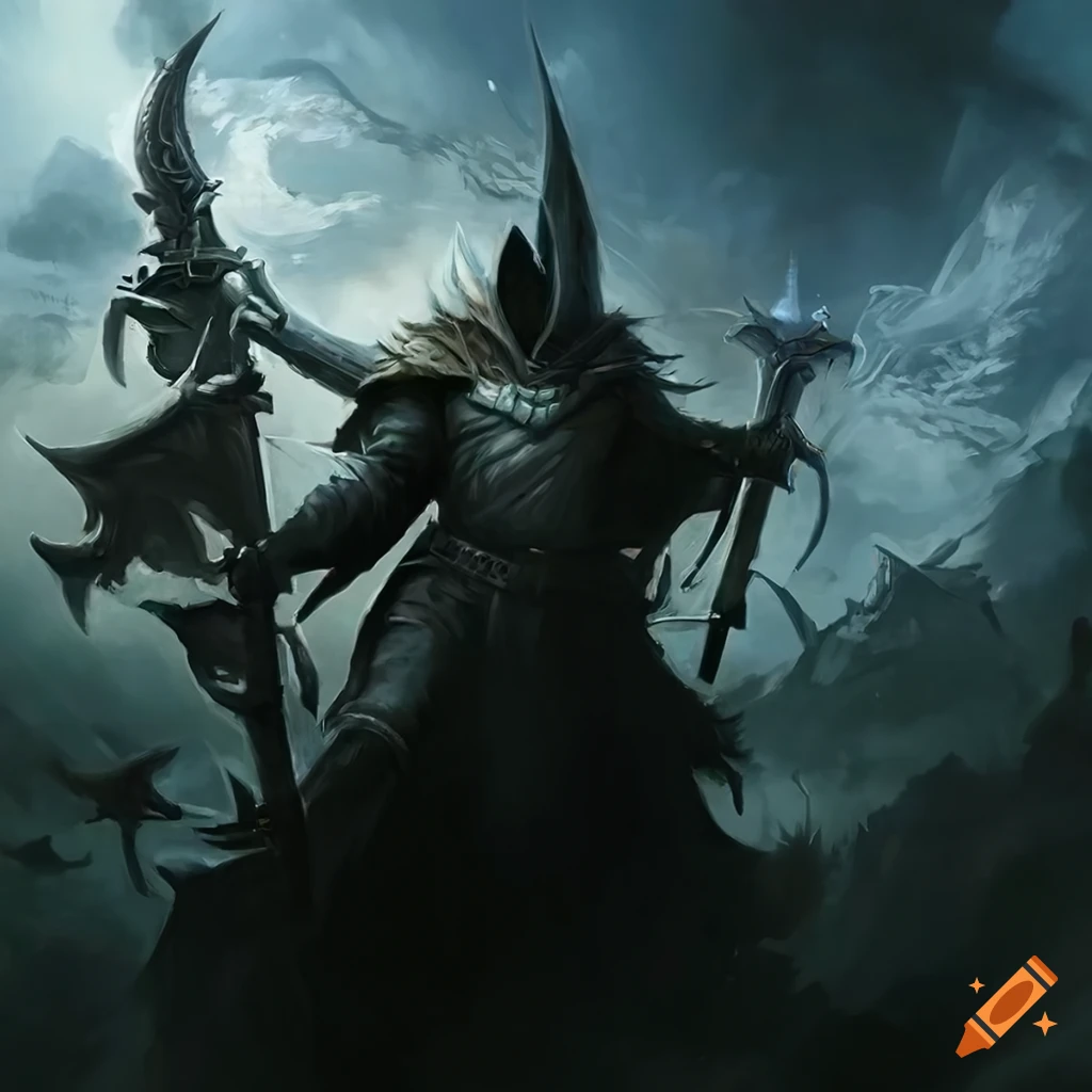 Dark fantasy art piece by greg rutkowski on Craiyon