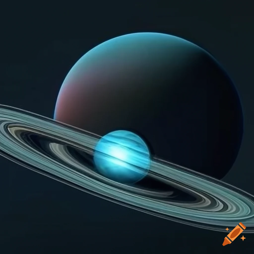 Luminous stars and planets in the universe on Craiyon