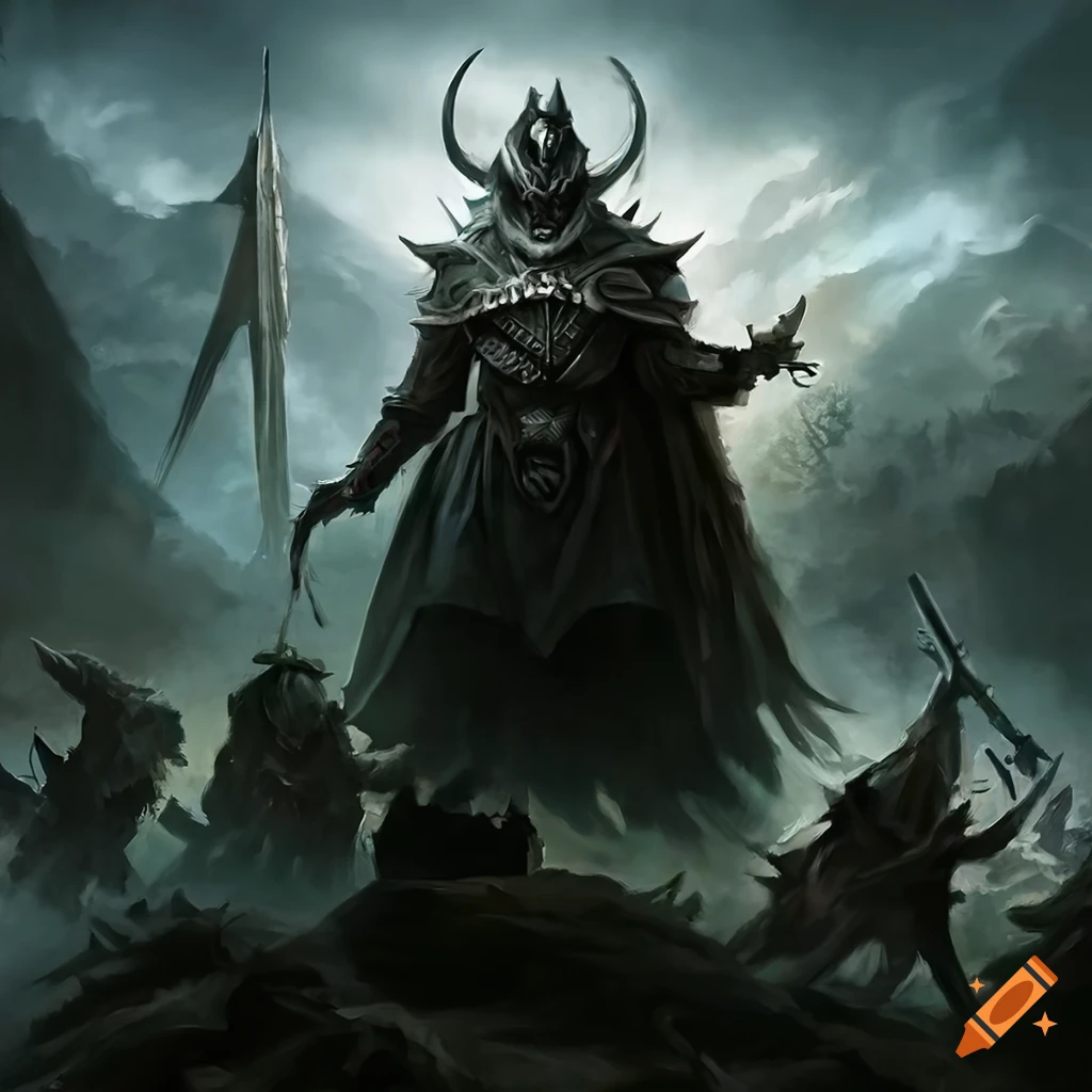 Dark fantasy art by greg rutkowski on Craiyon