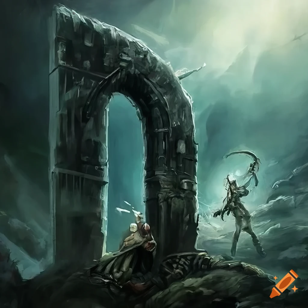 Dark fantasy art by greg rutkowski - number 3 on Craiyon