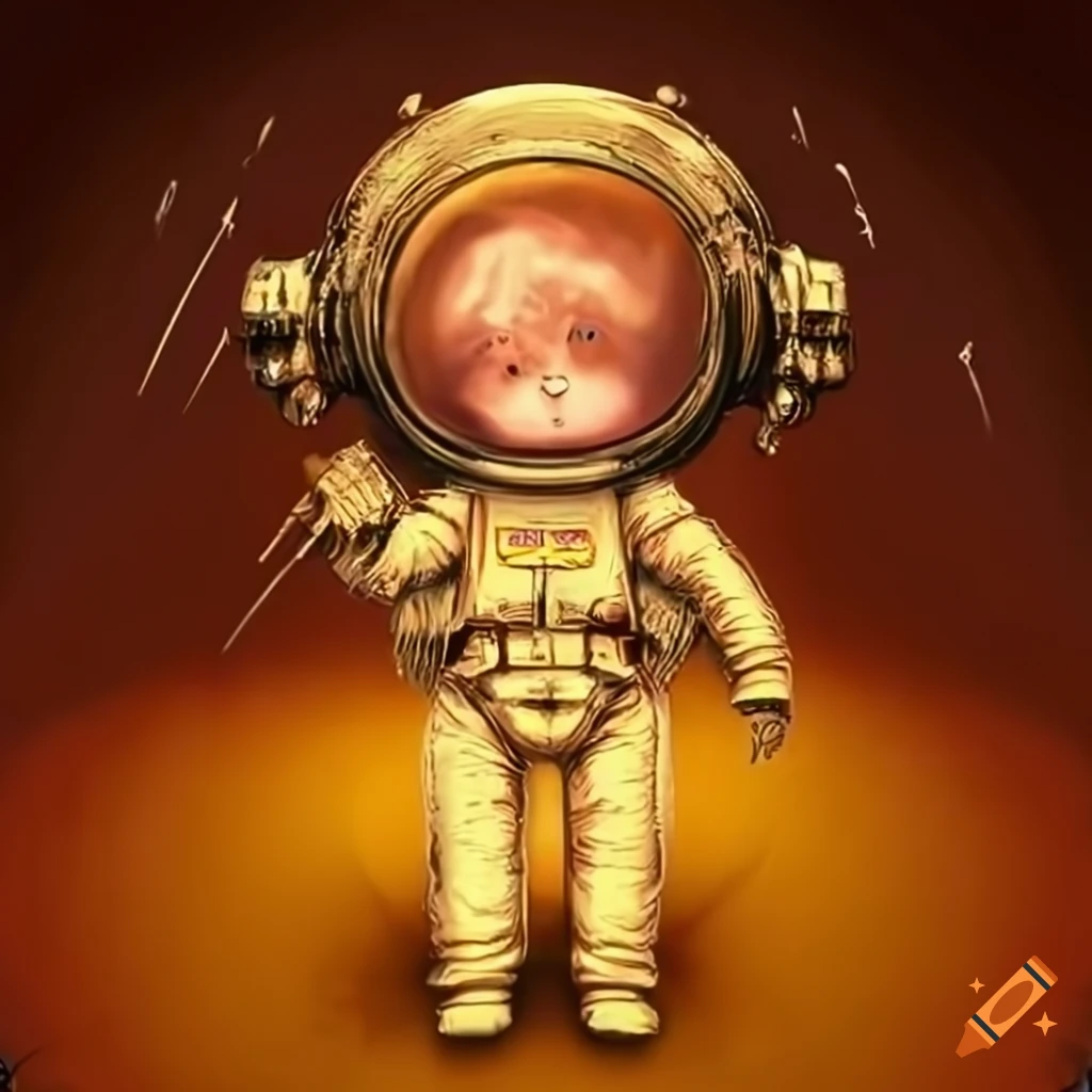 Retelling of Goldilocks myth with astronaut and intergalactic bear ...