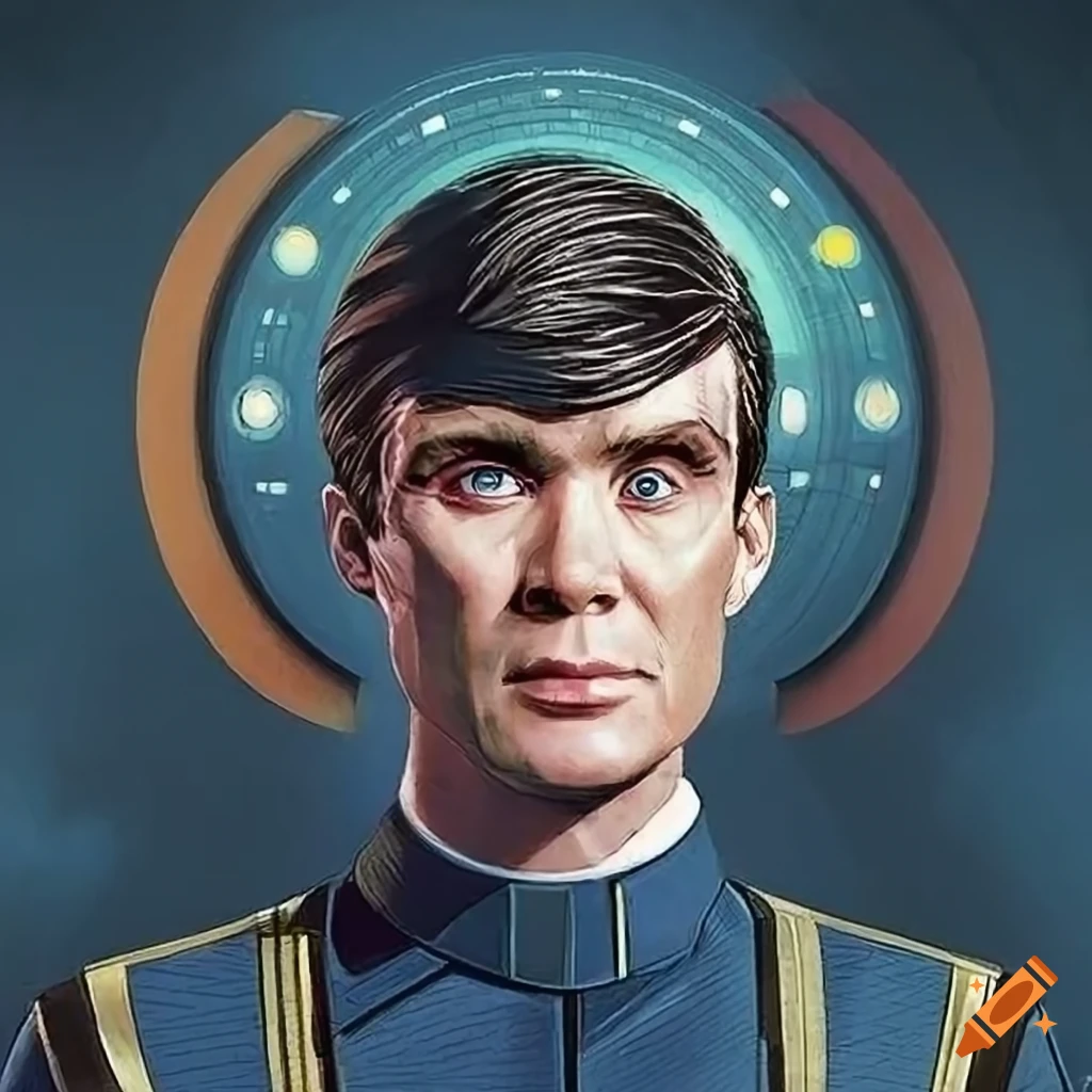Young cillian murphy as heroic starship captain in star trek discovery ...