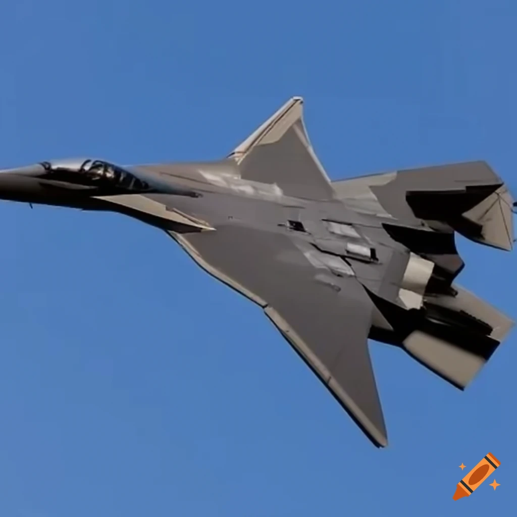 6th generation heavy fighter jet with Delta Wings on Craiyon