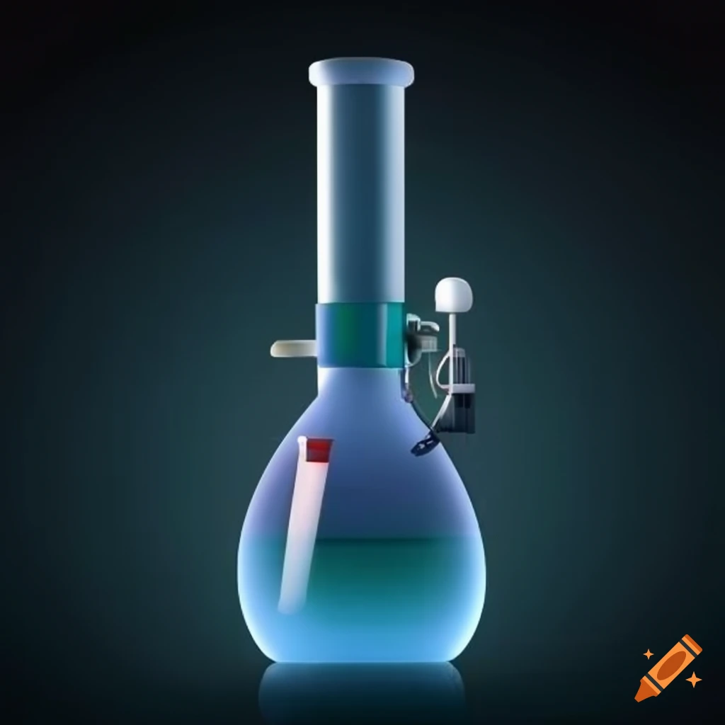 Lab setup illustrating the oxygen evolution reaction on Craiyon