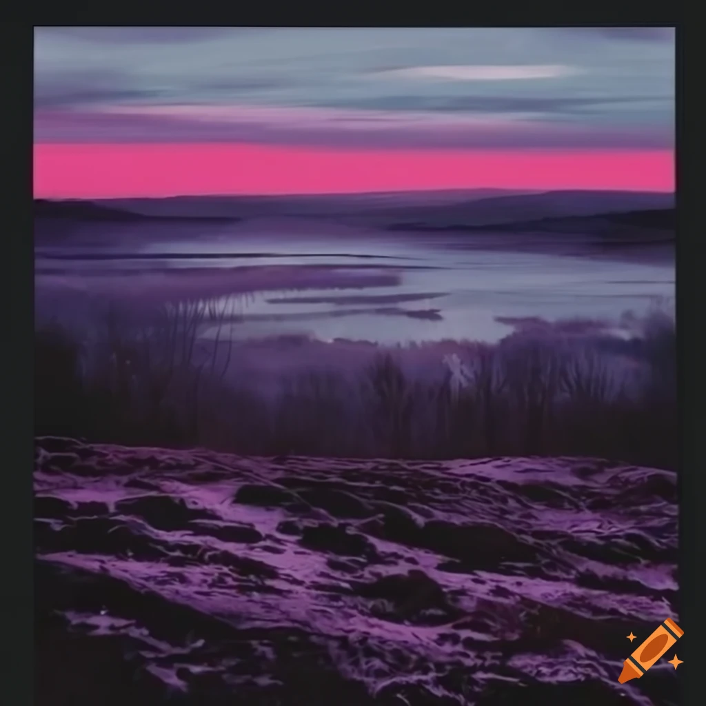 Chillwave winter moorland landscape horror movie poster for Bought and ...