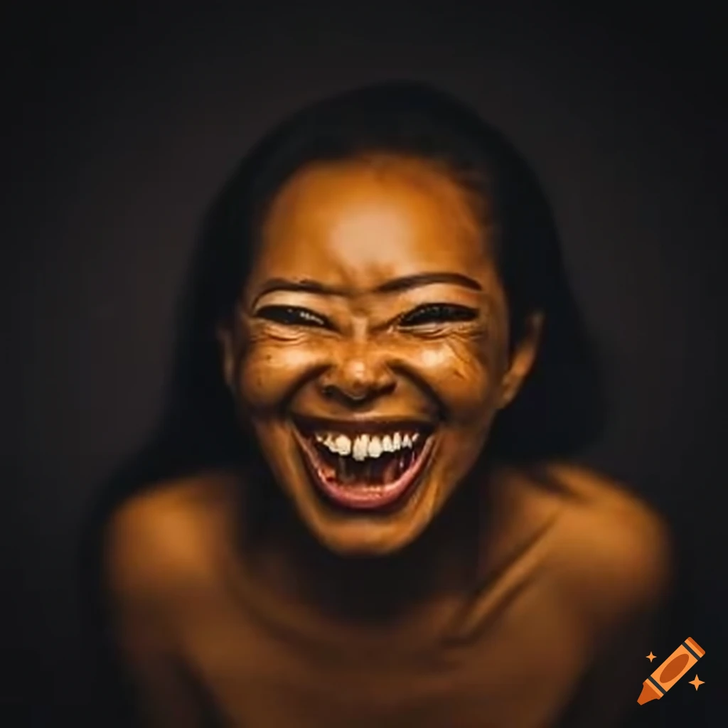 Forced smiley face expression on Craiyon