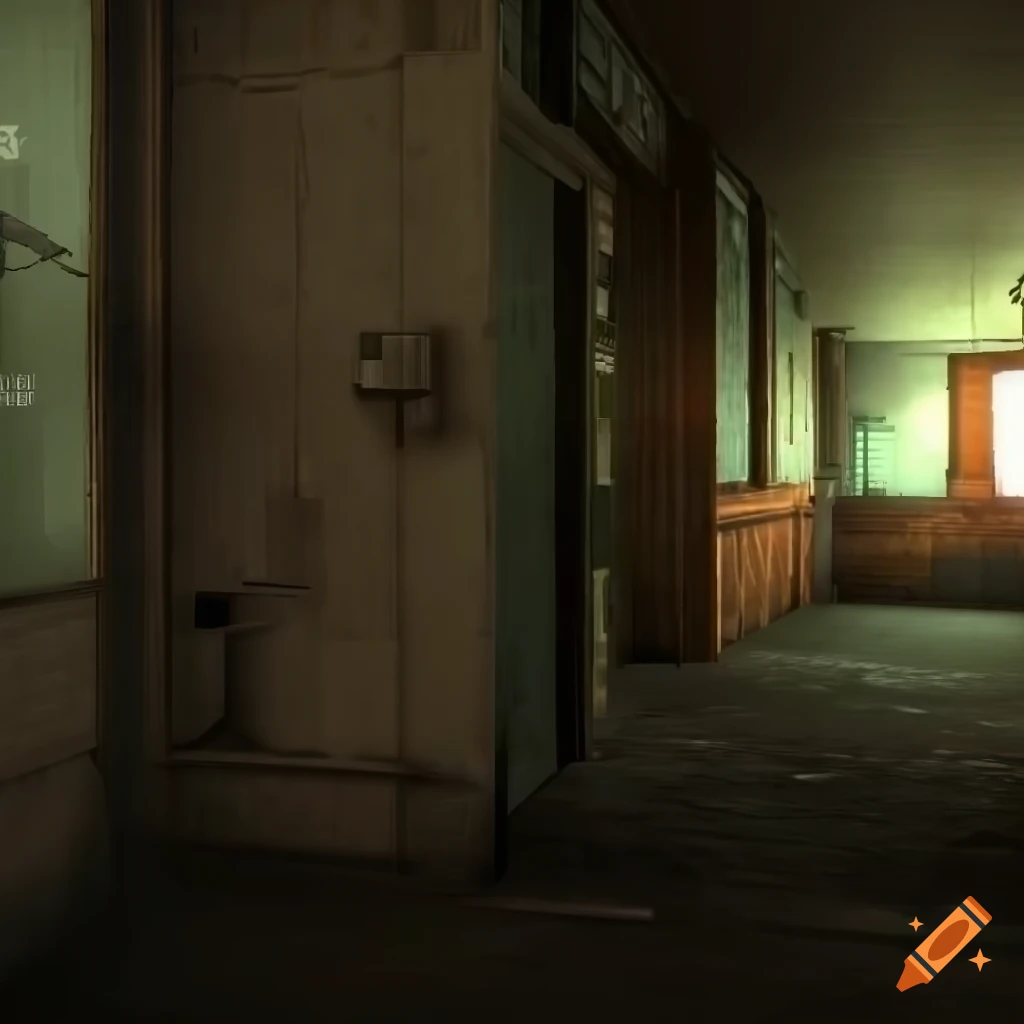 Environment inspired by half life 2 style on Craiyon