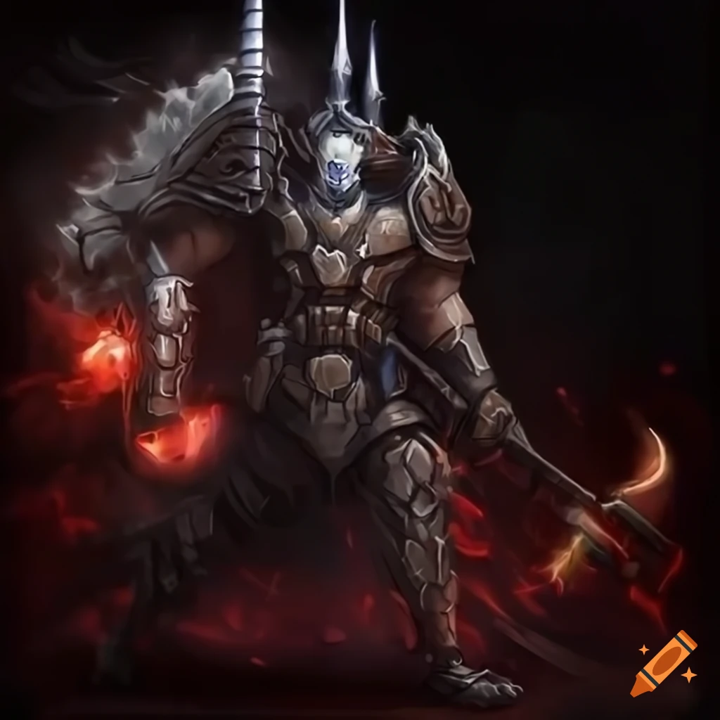 Anime dreadnought warrior general character on Craiyon