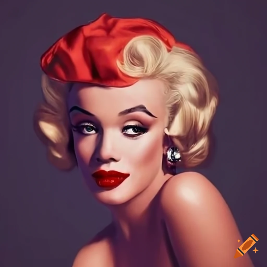 Marilyn monroe on Craiyon