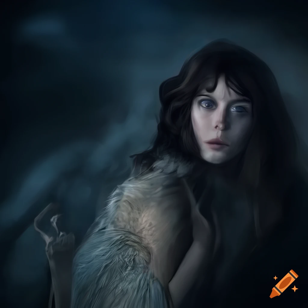 Mary Elizabeth Winstead transforming into a frightened wolf in an urban ...