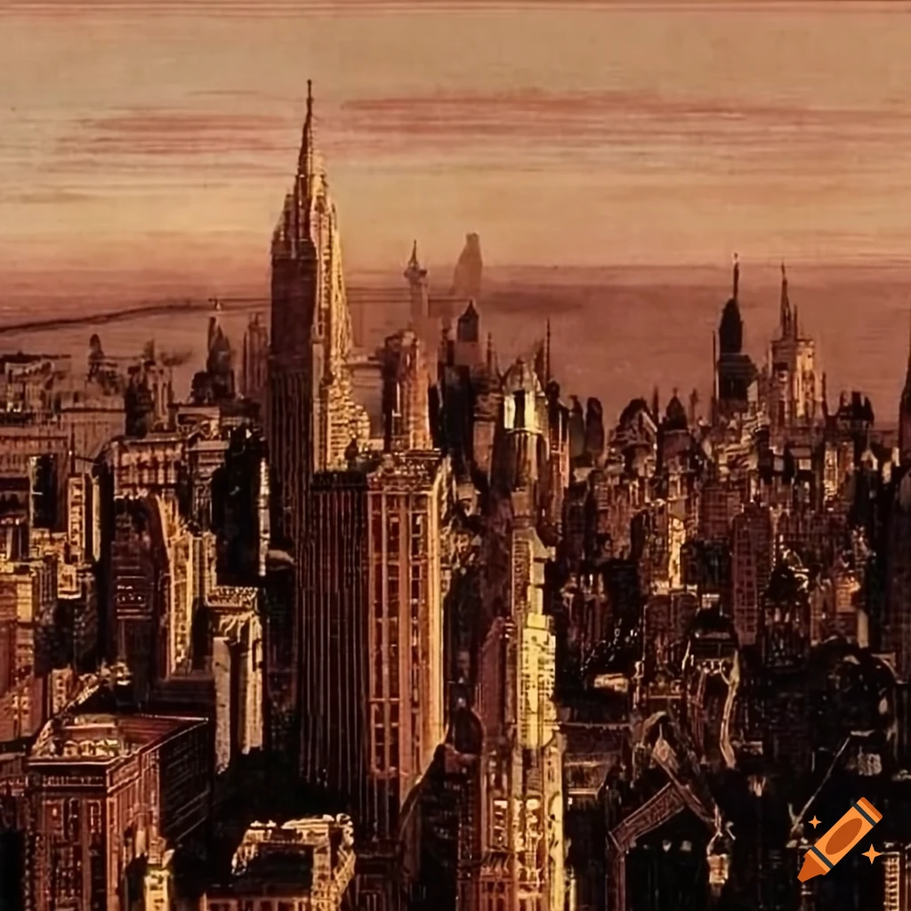 New york city in 1885 on Craiyon