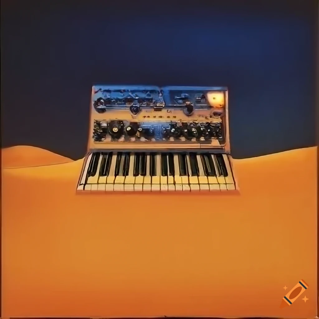 1970's airbrush album art by Hajime Sorayama featuring bongo drums and ...