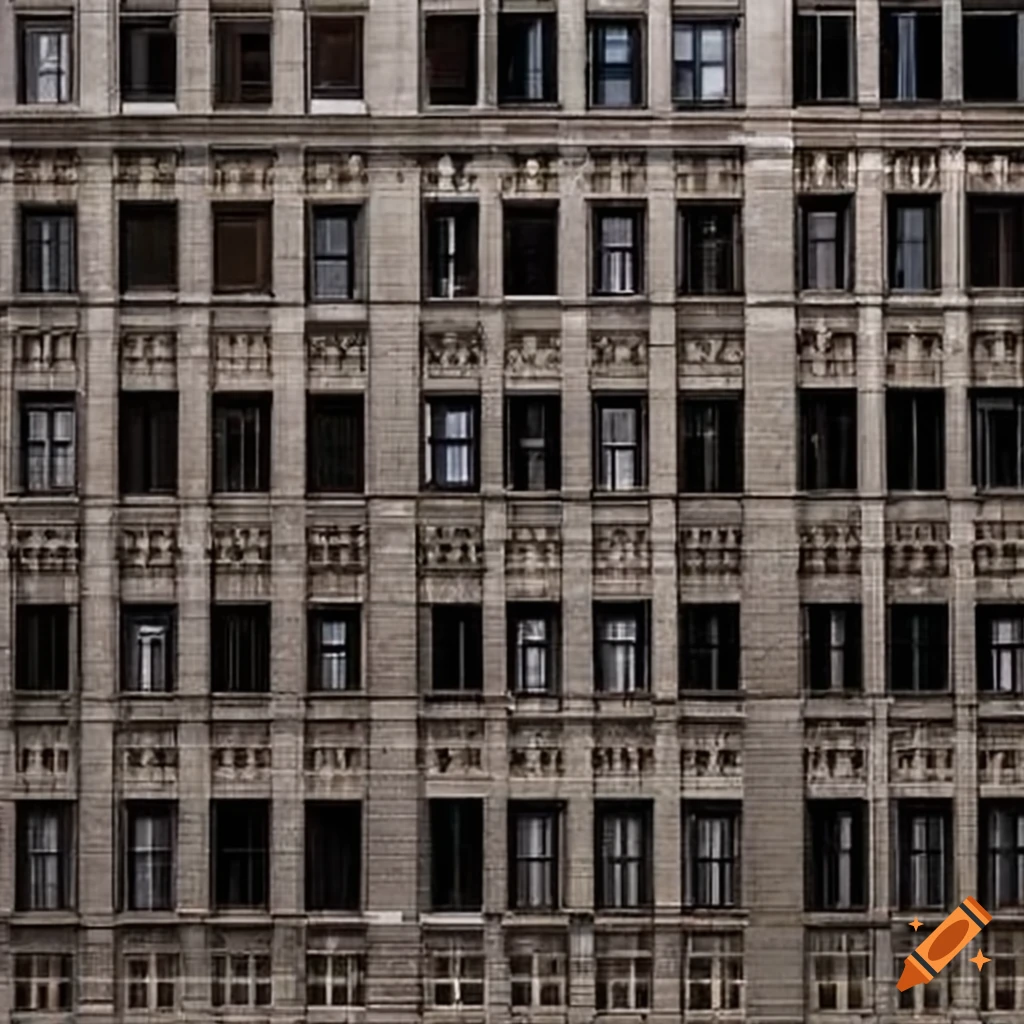 Texture atlas of building facades in a small south american city in ...