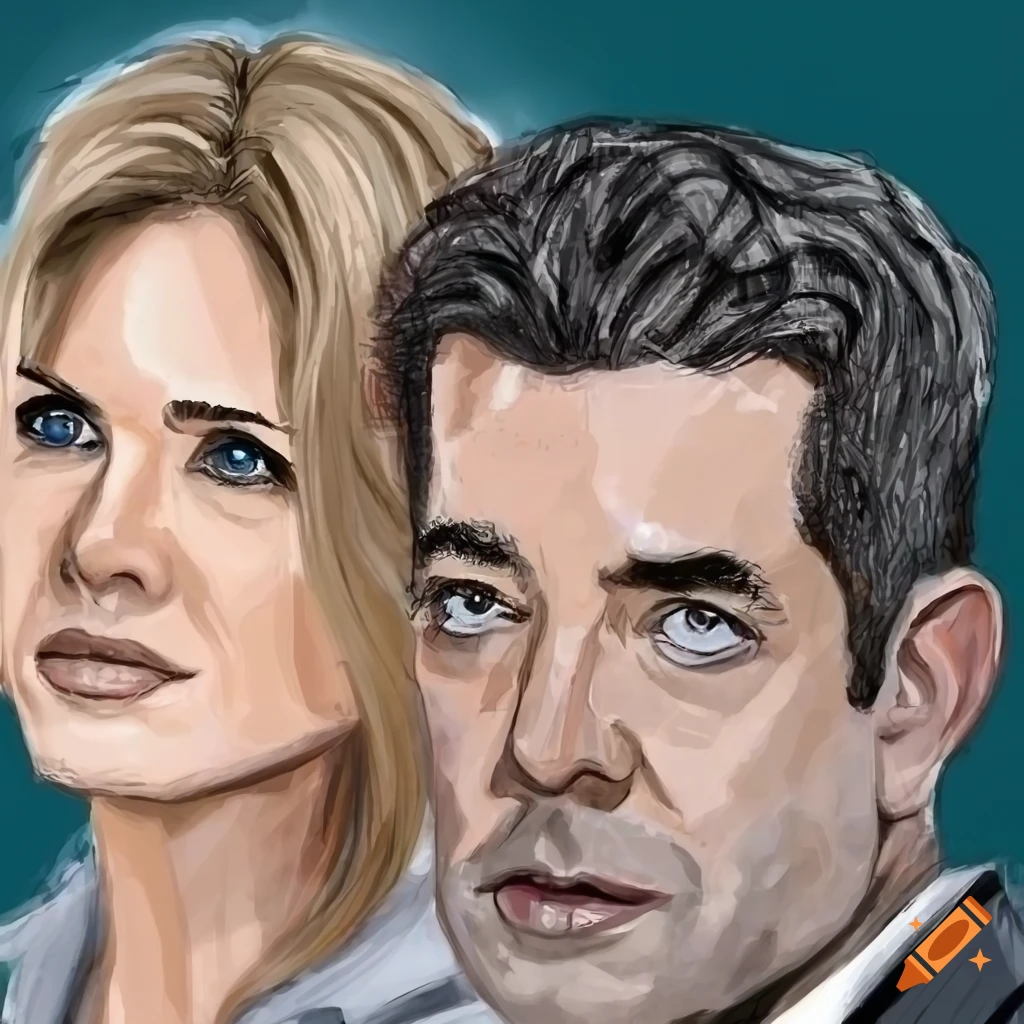 Illustration of chief karen vick and detective carlton lassiter from ...