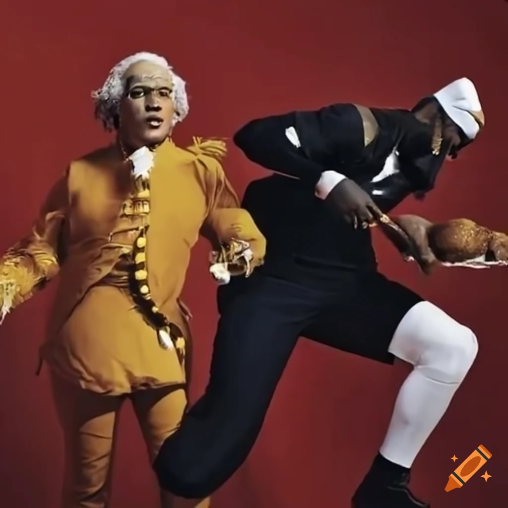 LeBron James and George Washington dancing like Michael Jackson while ...