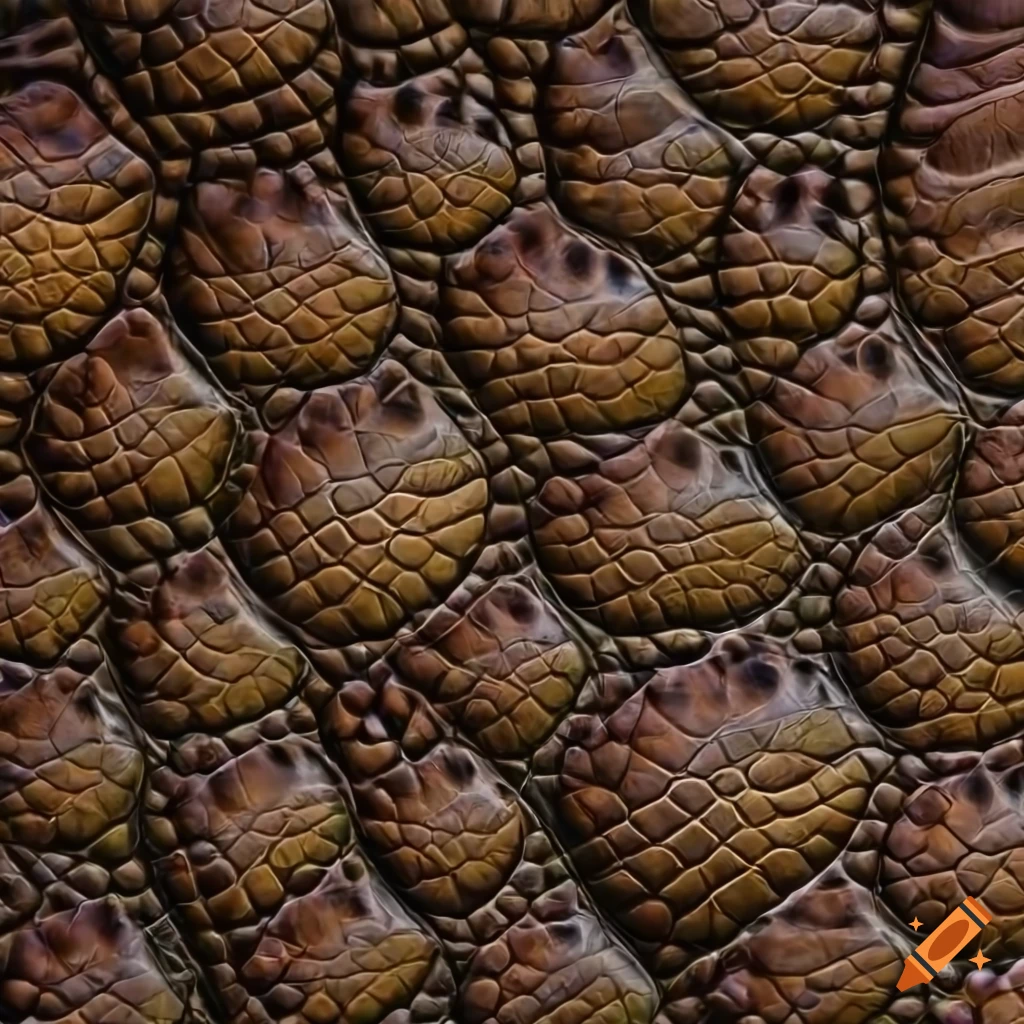 Crocodile skin seamless texture on Craiyon