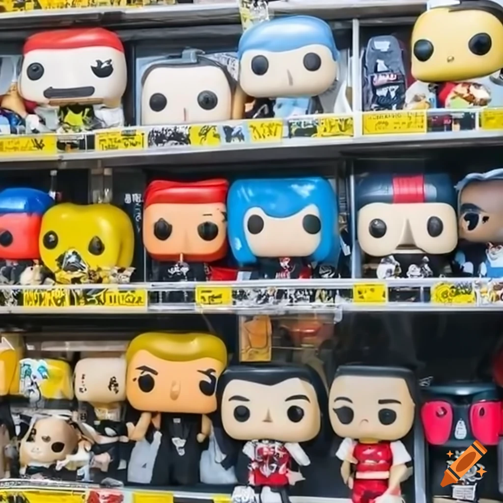 Funko pop store on Craiyon
