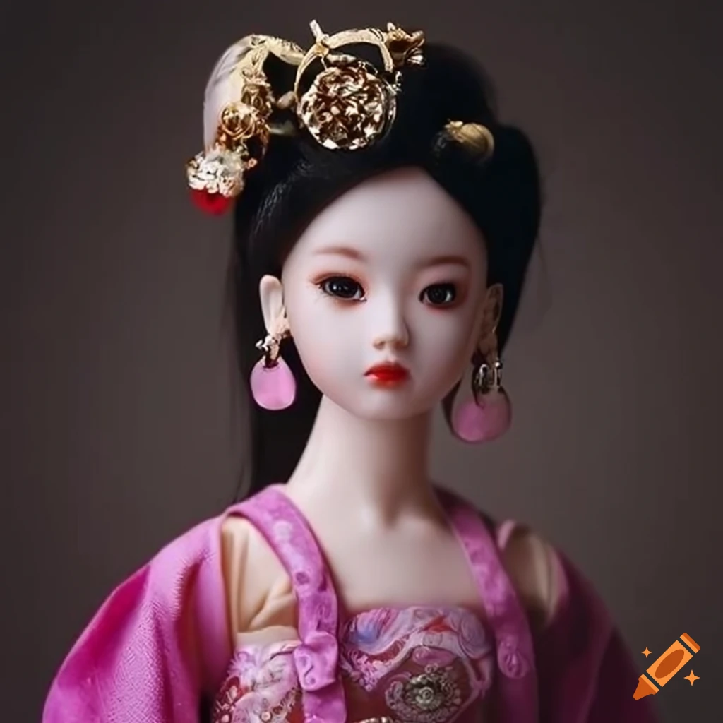 China ancient princess dolls collection toy for home decoration on Craiyon