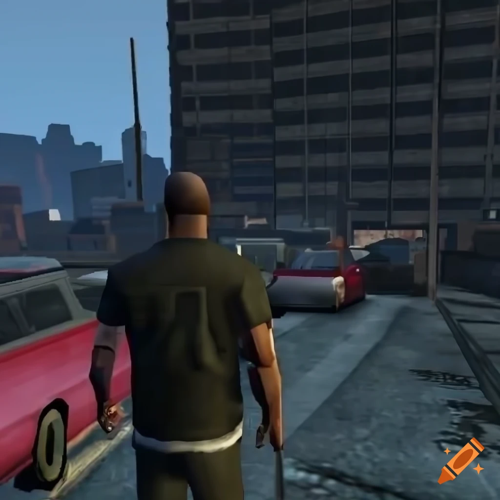 Gta 4 beta gameplay on Craiyon
