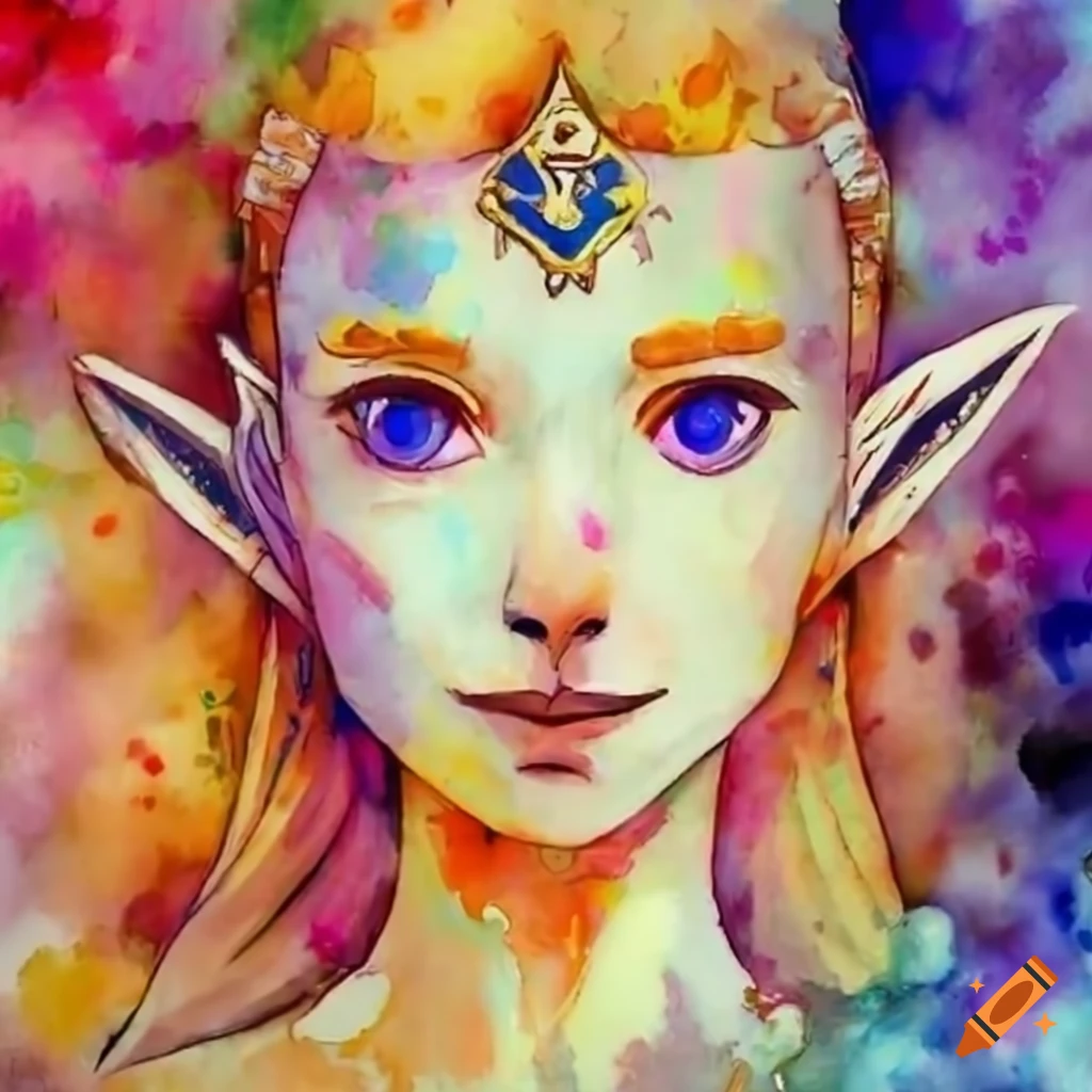 Princess Zelda Character On Craiyon