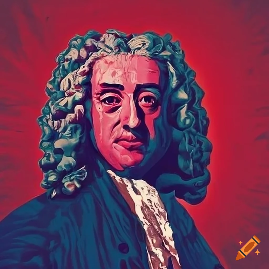 Henry purcell in pop art style on Craiyon