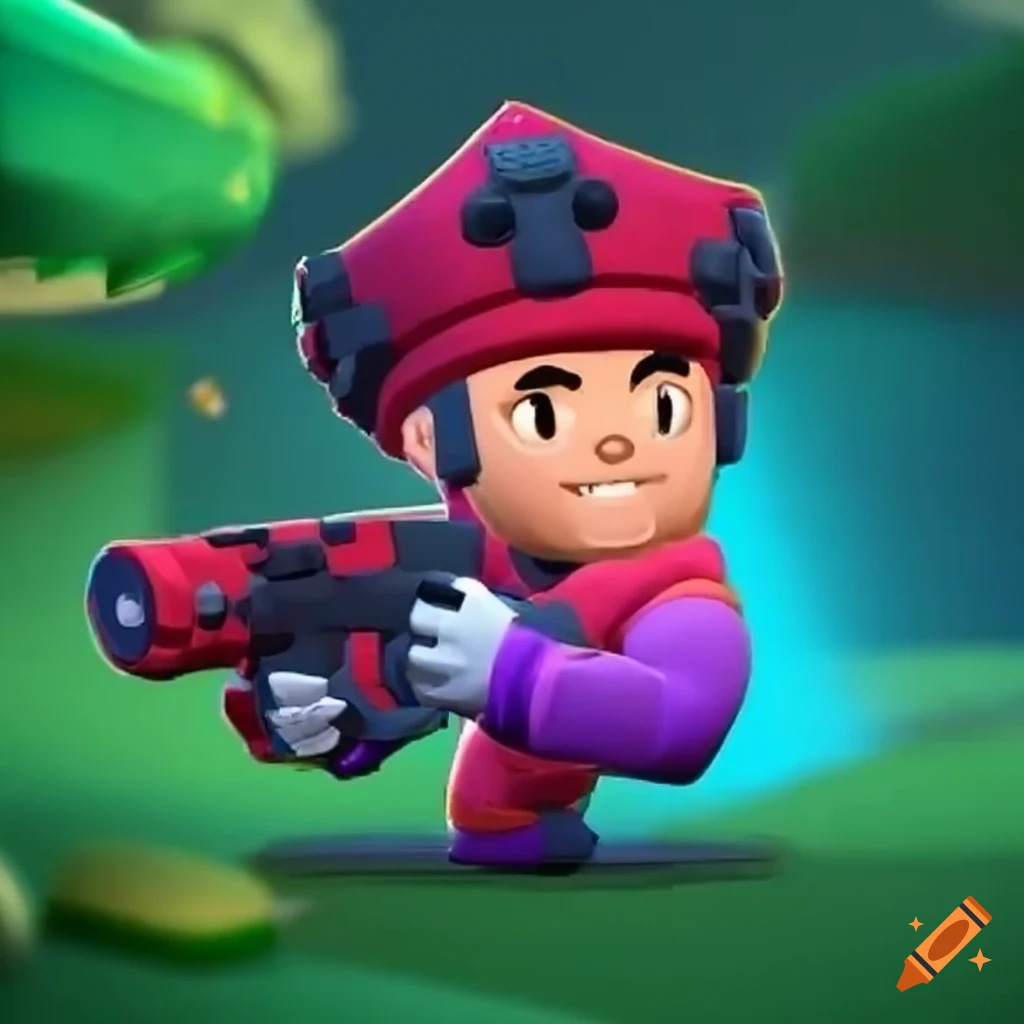 Brawl stars spieler mit cuuci cap on Craiyon