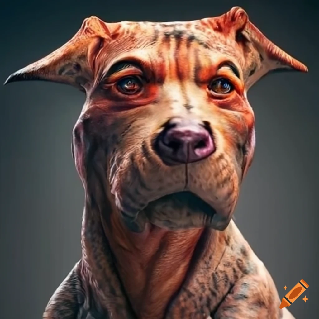 Dinosaur dog on Craiyon