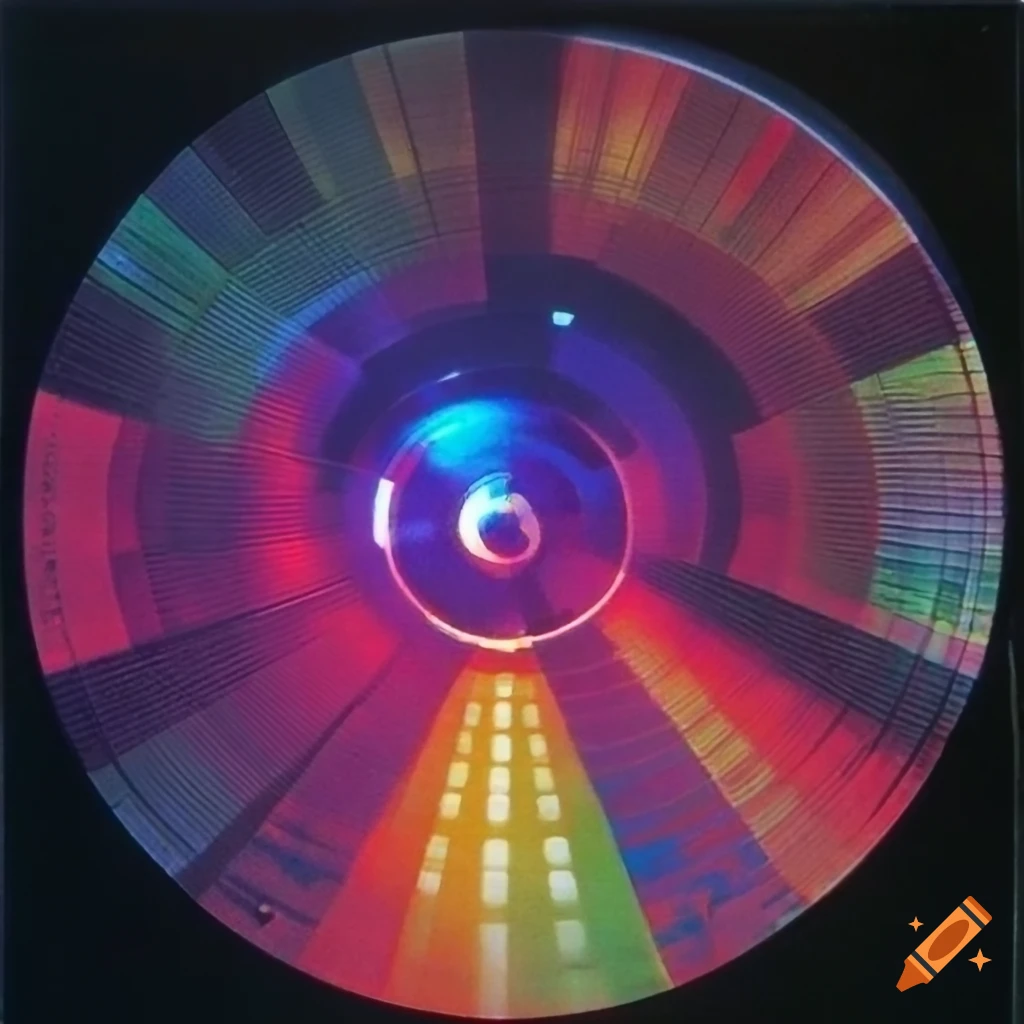 Vintage 1970s Computer Image Corporation graphics for laser disco ...