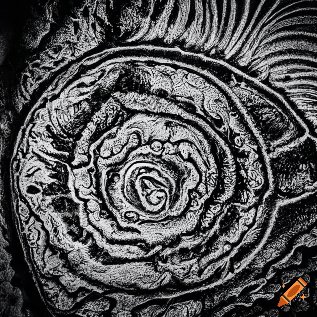 Unique engraving design on Craiyon