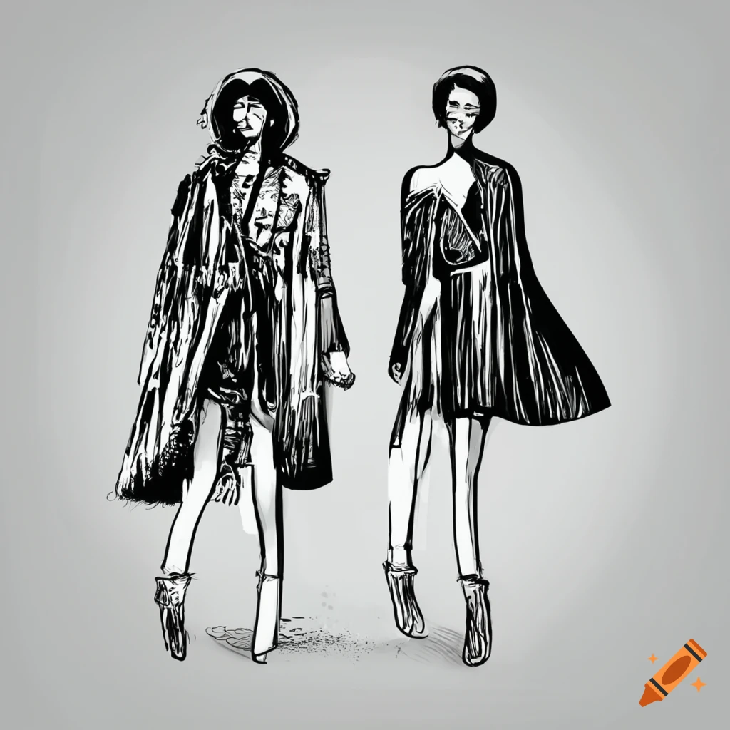 Fashion outfit with unique and creative design in smoking concept on ...