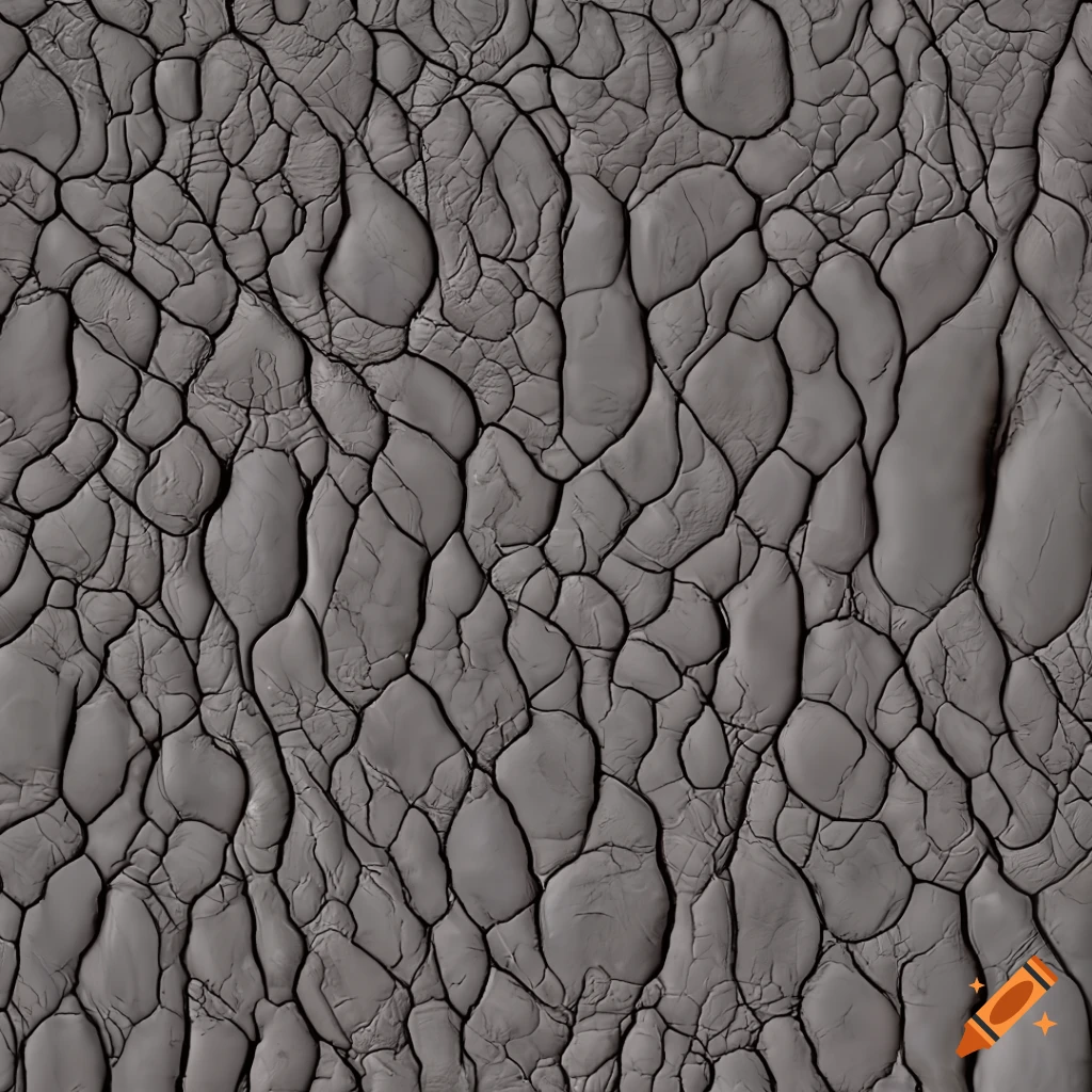 Seamless texture of a rhino's scales on Craiyon