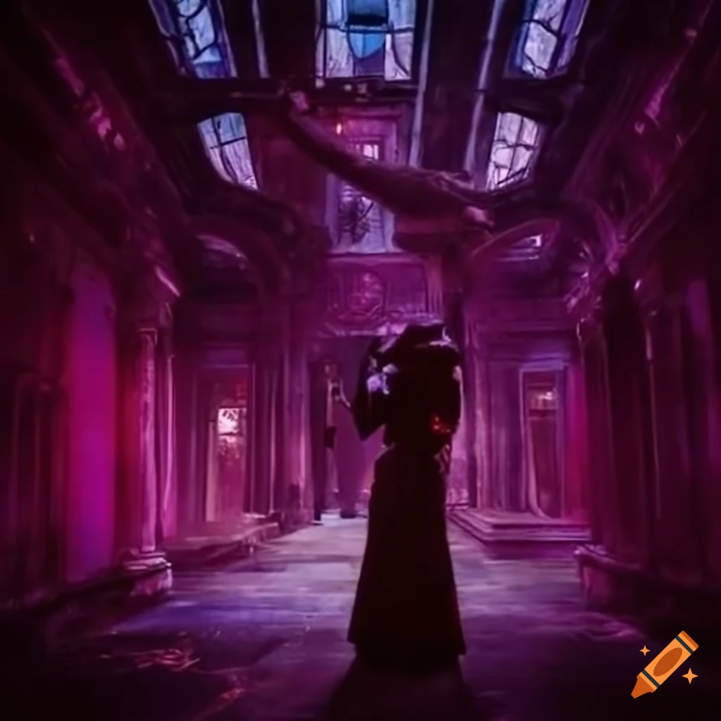 'Vampires: The Masquerade' duo in modern New York City on Craiyon