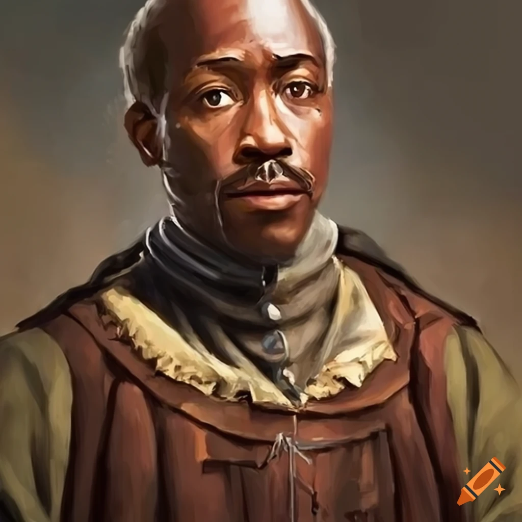 Wire tv show depicted as a medieval sheriff in renaissance style on Craiyon