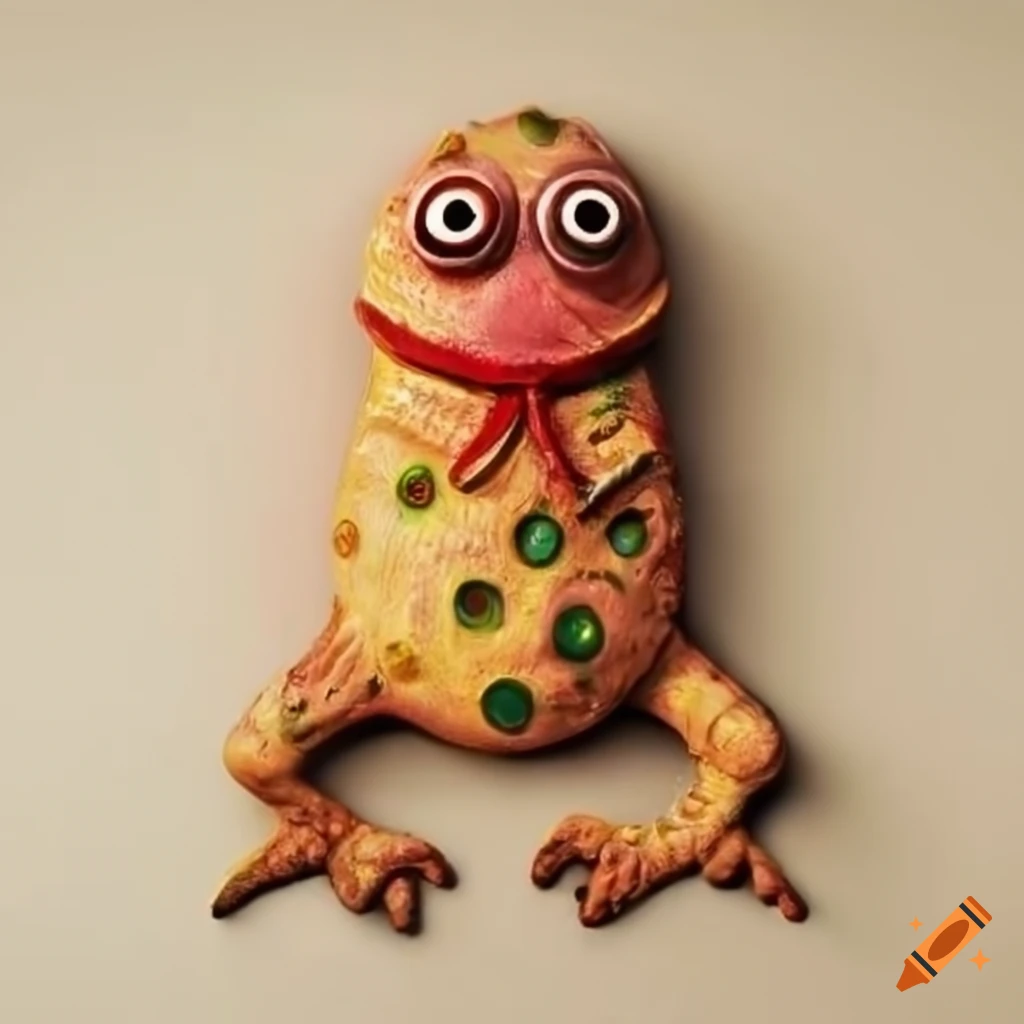 Intricate Plasticine sculpture of a monstrous creature inspired by ...