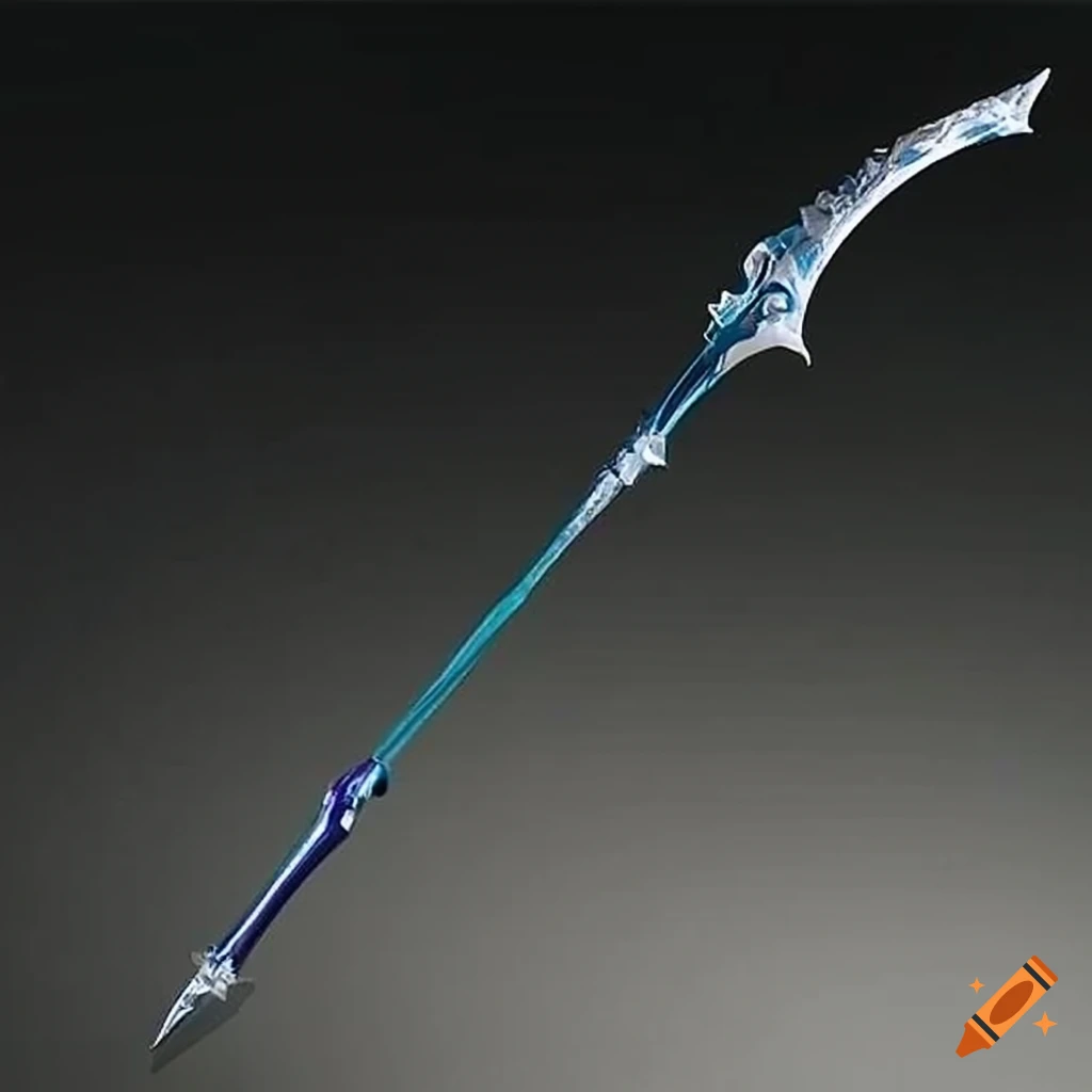 Master fantasy polearm on Craiyon