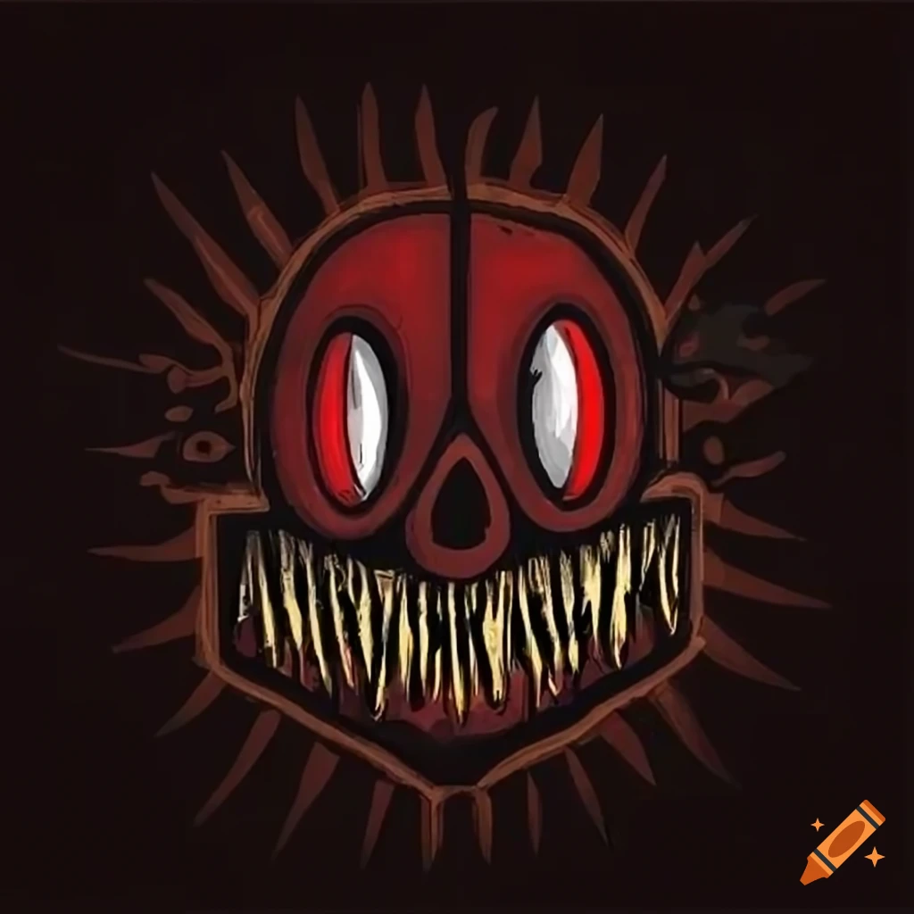 Logo design for a horror game in mickey mouse's underground world on ...