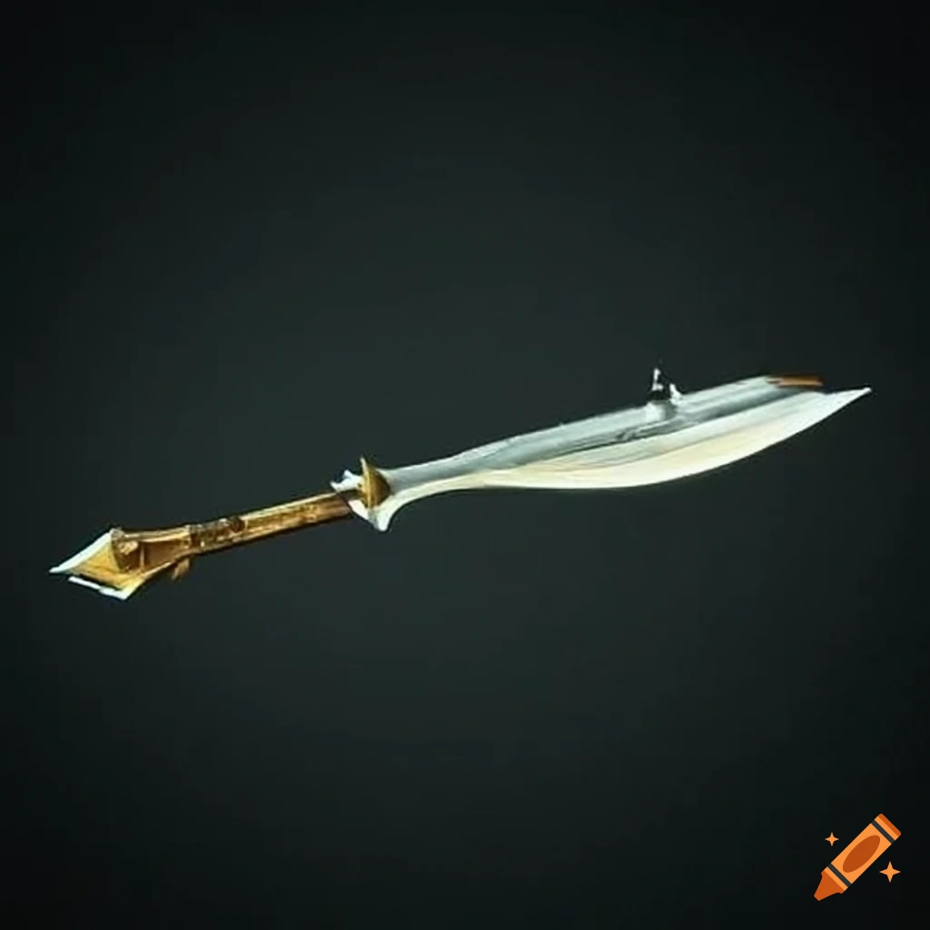 Master polearm weapon on Craiyon