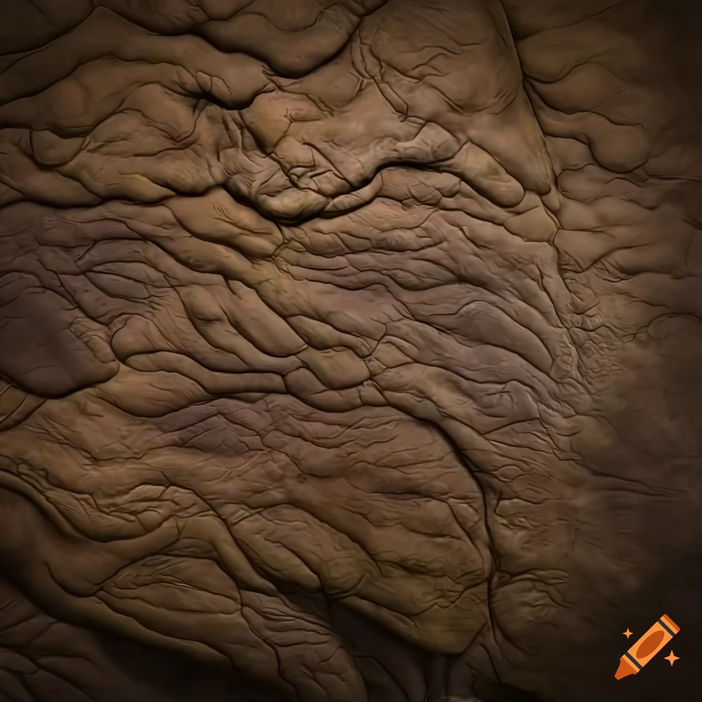 Seamless texture of indian rhinoceros skin pattern on Craiyon