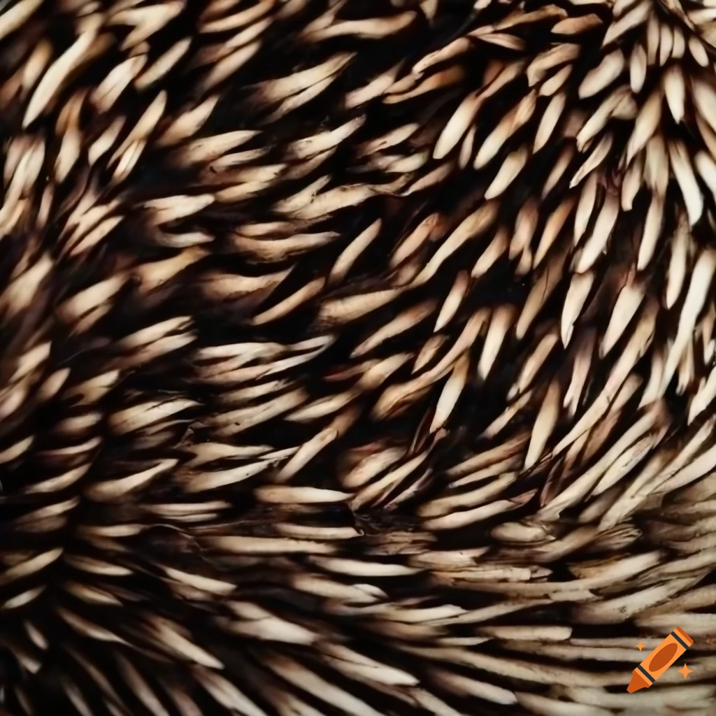 Seamless hedgehog texture on Craiyon
