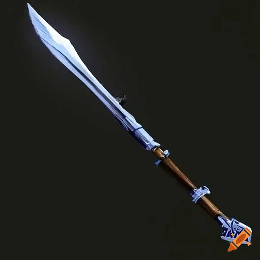 Master fantasy polearm on Craiyon