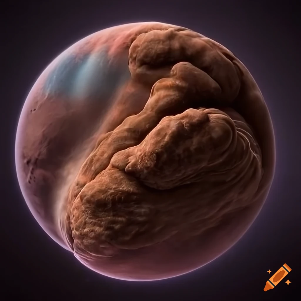 Poop planet on Craiyon