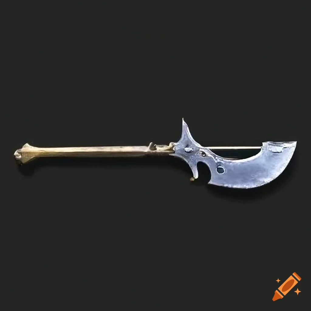 Master polearm on Craiyon