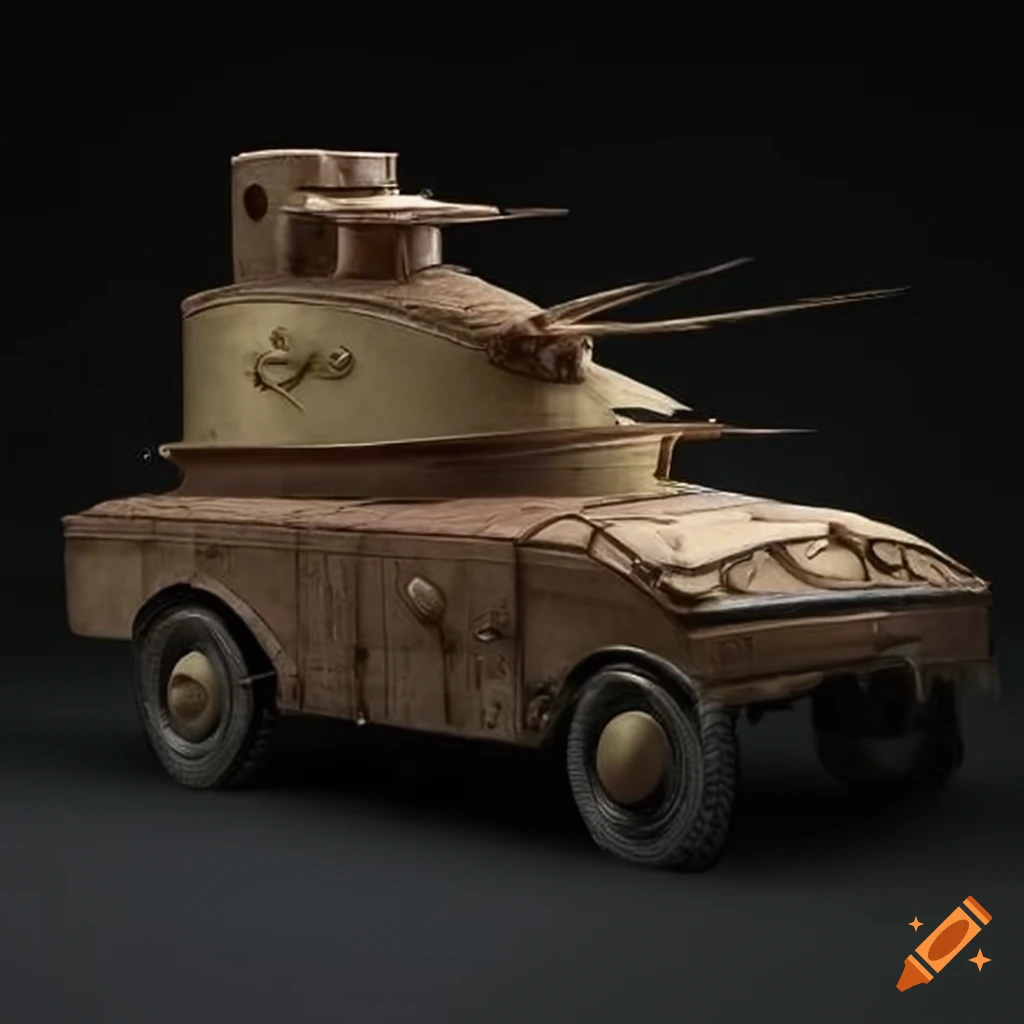 Roman armored car on Craiyon