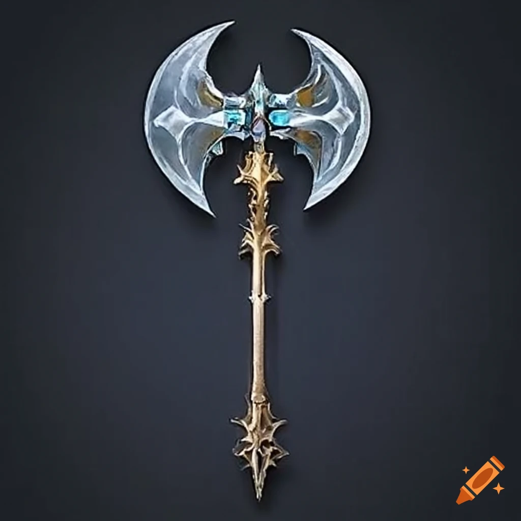 Magic master halberd on Craiyon