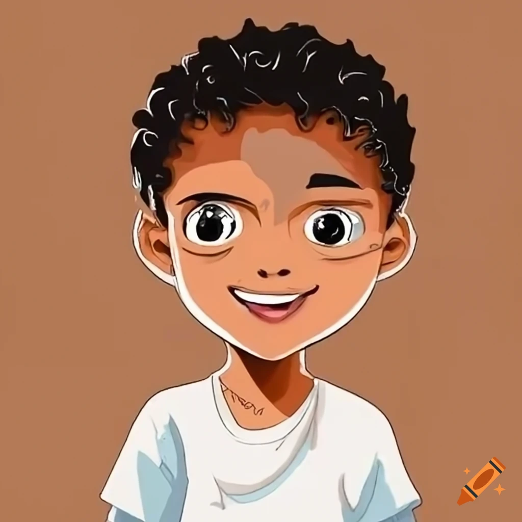 Latino boy on Craiyon