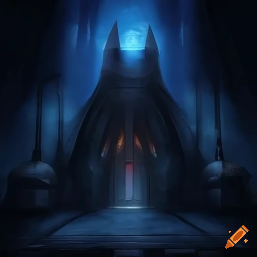 Training room in a sith temple inspired by 'star wars' on Craiyon