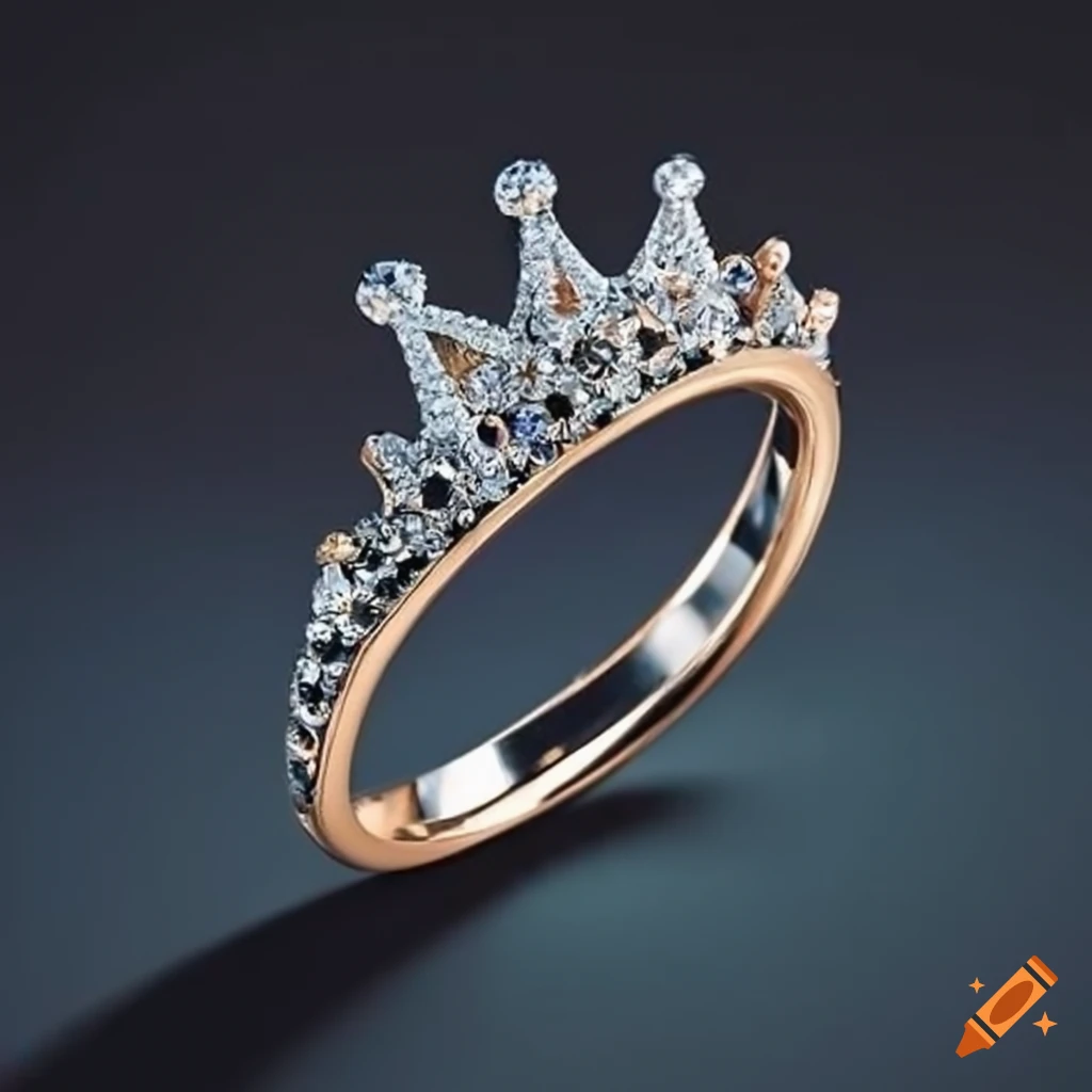 Crown ring on Craiyon